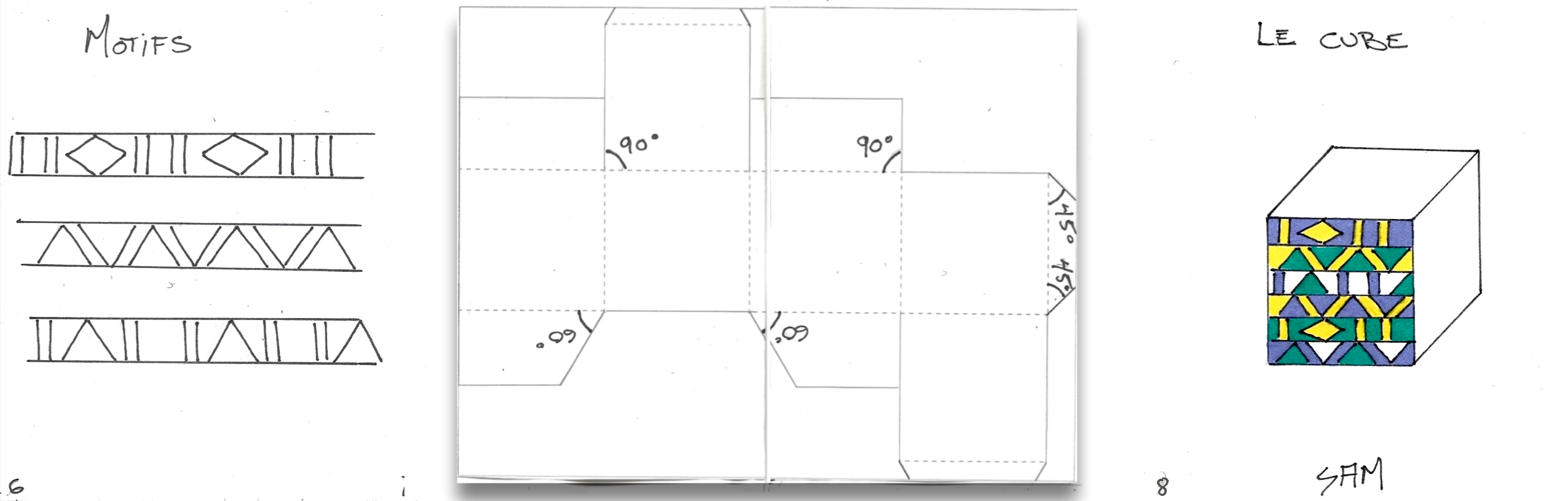 MATHÉMATIQUE – ARTS VISUELS / CUBE – Dessin – 3e cycle du primaire ...
